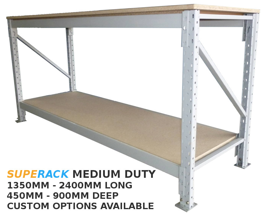Garage Workshop Workbench. Heavy & Medium Duty Workbenches.